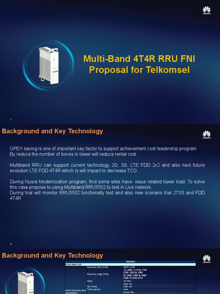 Huawei Multiband RRU5502 4x80 V3 | Lte (Telecommunication ...
