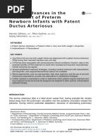 ICD-10-CM Code Q25.0 - Patent Ductus Arteriosus | PDF | Computers