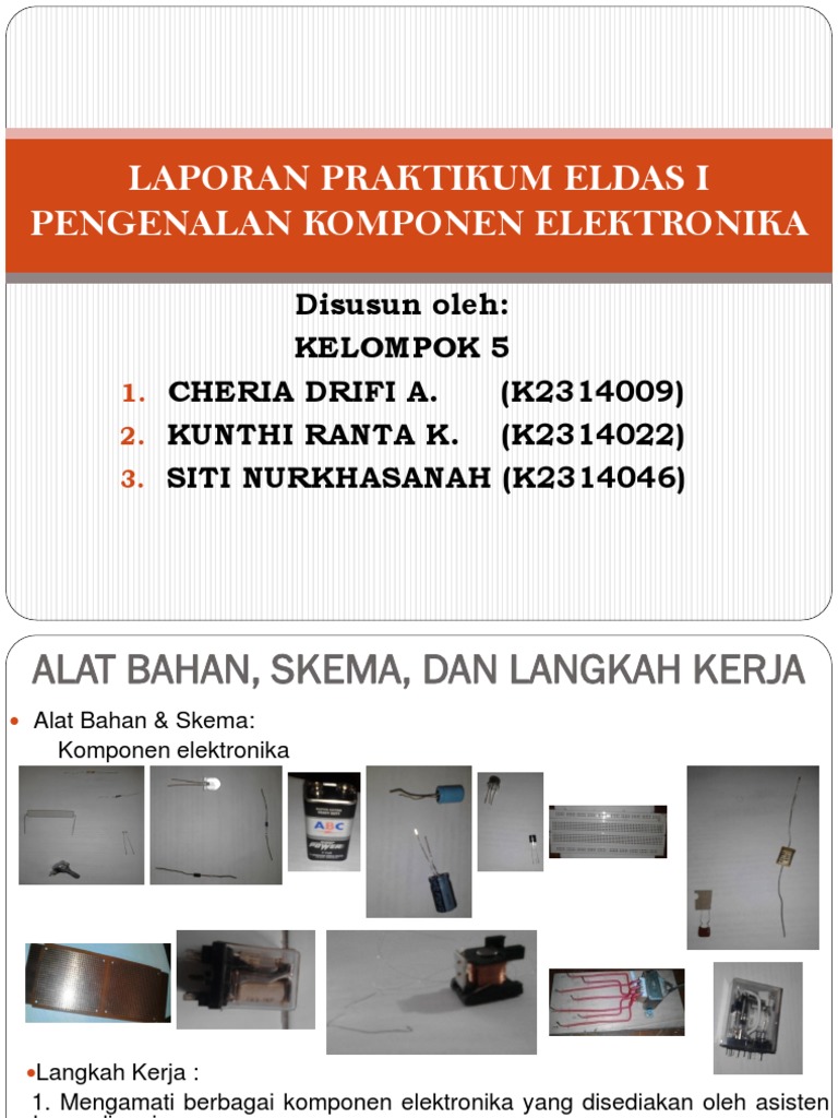 Laporan Praktikum Eldas I | PDF | Teknologi & Rekayasa