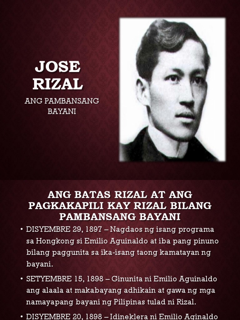 Ang Batas Rizal | PDF