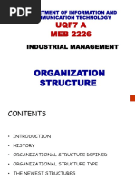 Module 6: Organizational Structure Guide | PDF | Self-Improvement