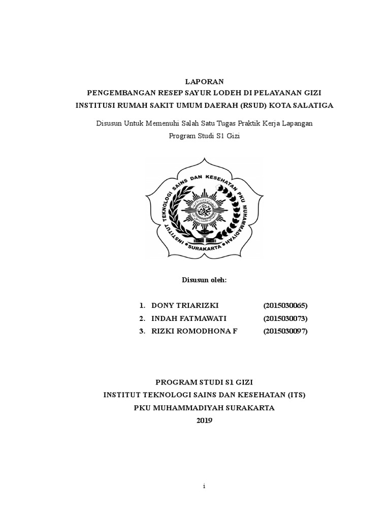 Pengembangan Resep | PDF