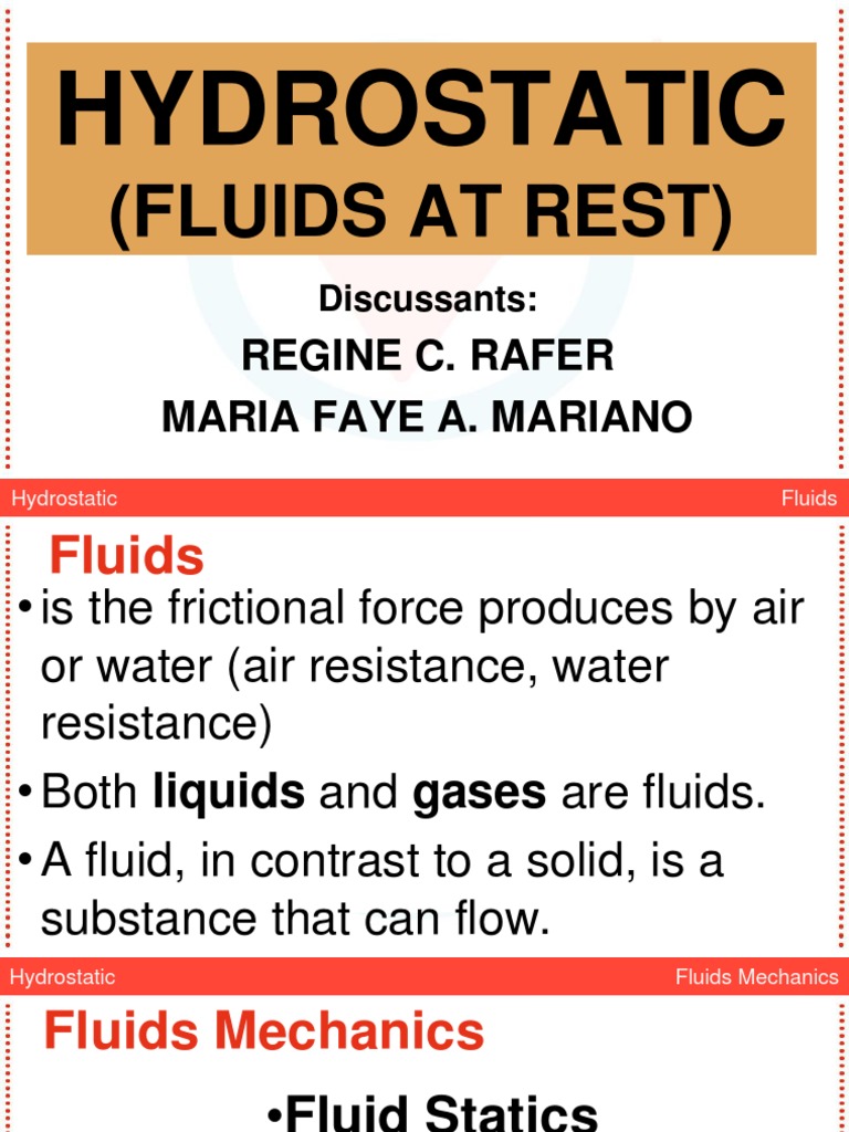 Understanding Hydrostatic Pressure and Density | PDF | Buoyancy | Pressure