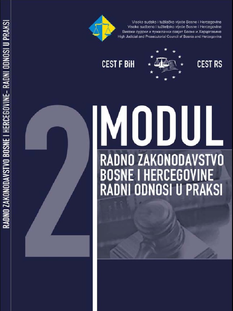 Modul 2 Radni Odnosi 1 | PDF