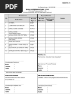 Kew - Ps 8 Borang Permohonan Stok Individu Kepada Stor | PDF