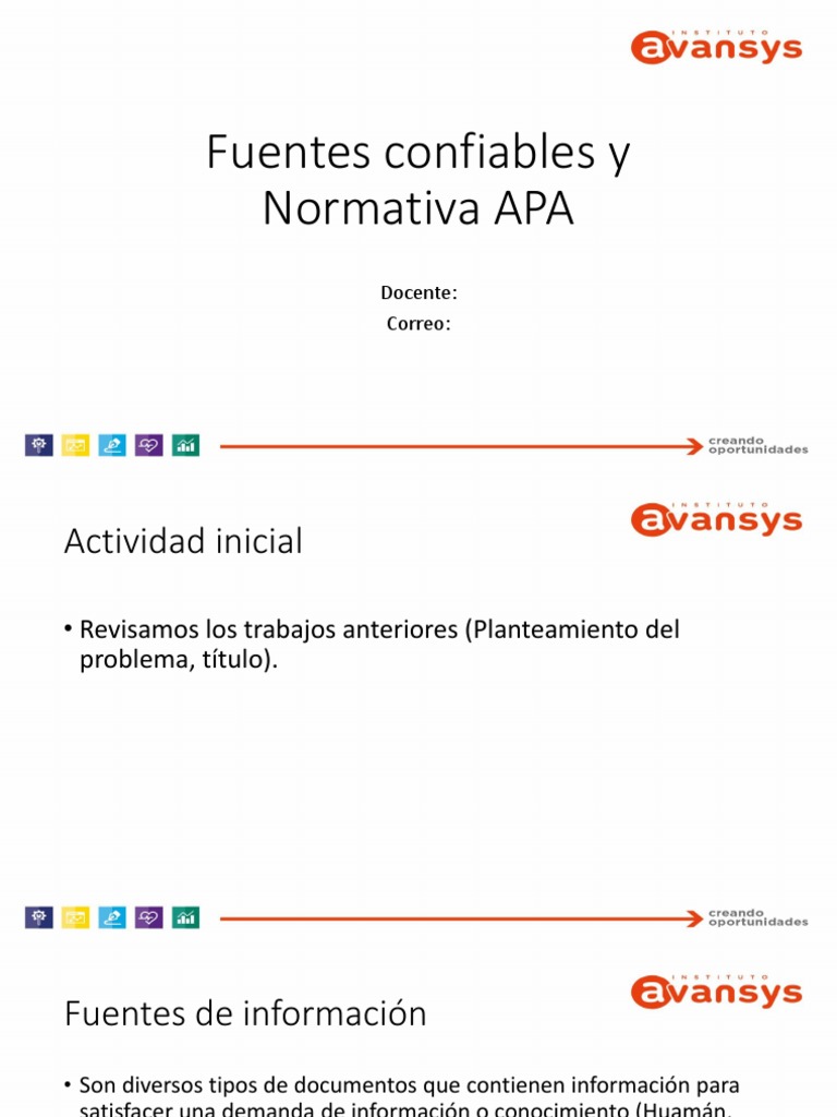 Fuentes Confiables, APA, MT | PDF | Comillas | Science