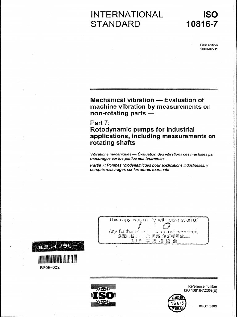 01 - Iso 9905 - 1994 | PDF