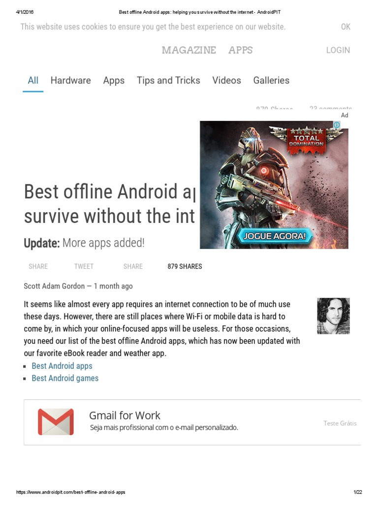 Best Offline Android Apps - Helping You Survive Without The Internet ...