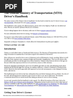 The Official MTO Truck Handbook | PDF | Truck | Trailer (Vehicle)