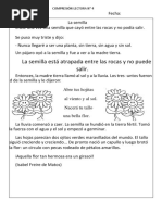 Cuadernillo Comprension Lectora Tercer Grado Gratis Elprofe20 | PDF ...