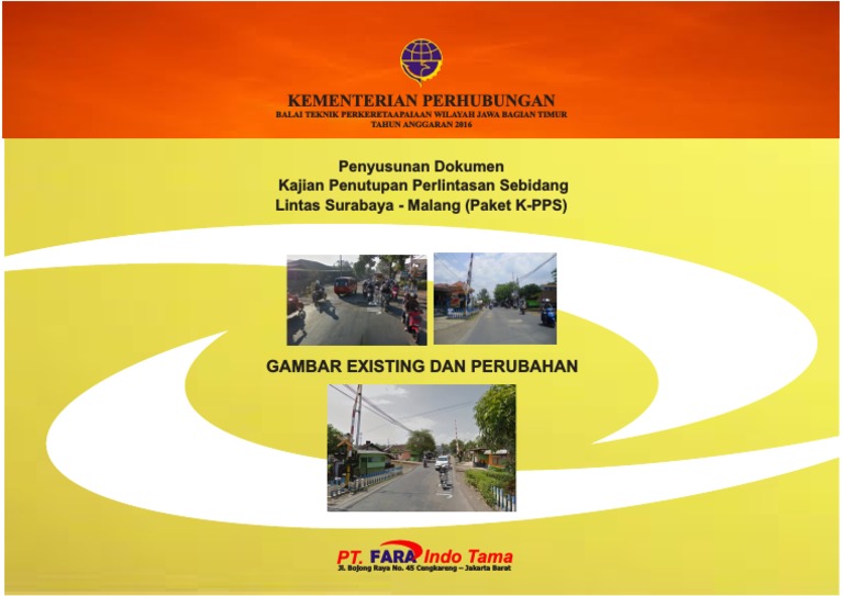 Cover KPPS Gambar Existing Dan Perubahan | PDF