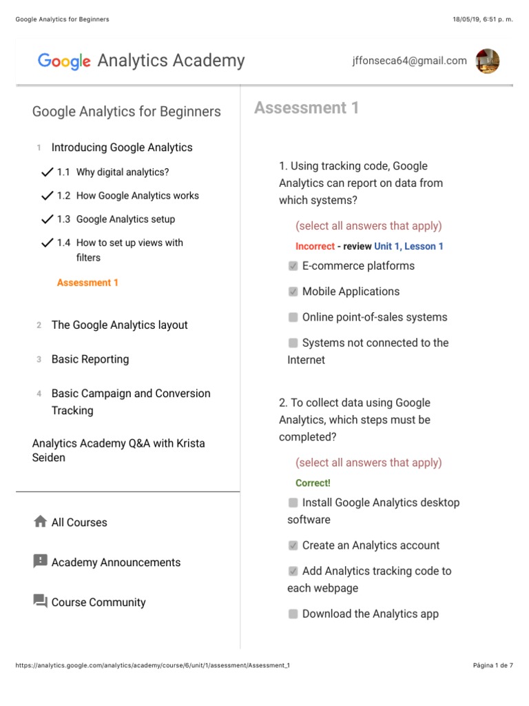 Google Analytics For Beginners | PDF | Websites | Mobile App
