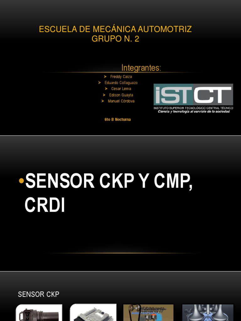 Sensores CKP Y CMP CRDI | PDF | Sensor | Ingenieria Eléctrica
