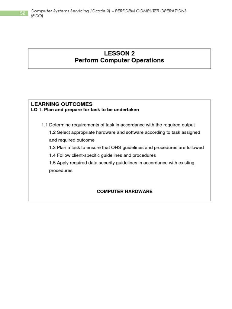 Quarter 1 - PCO | PDF | Software | Personal Computers