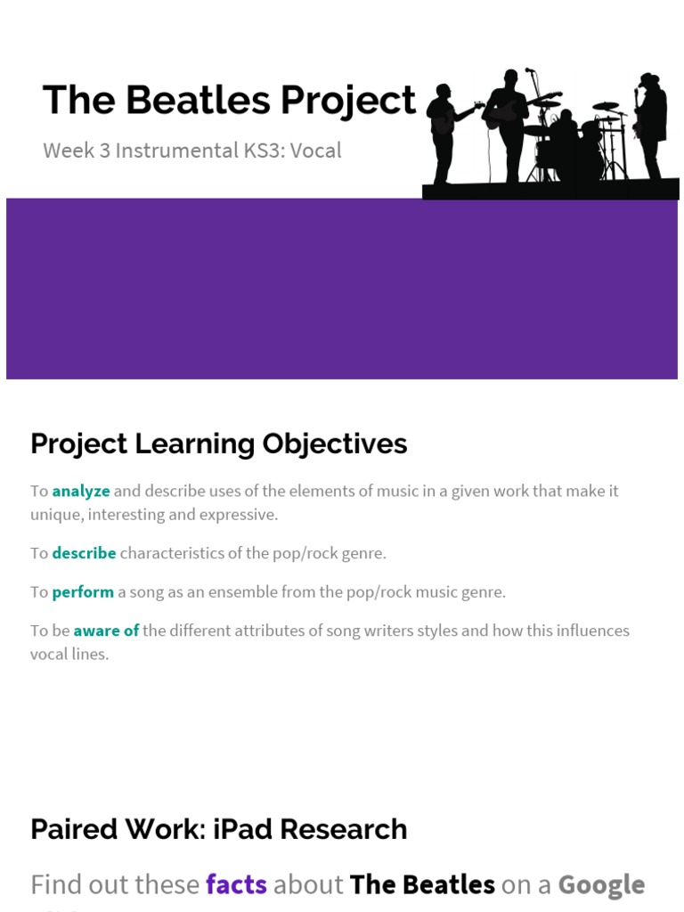 The Beatles Project Week 3 | PDF