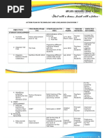 Tle Action Plan Sy 2025-2026 | PDF | Mentorship | Learning