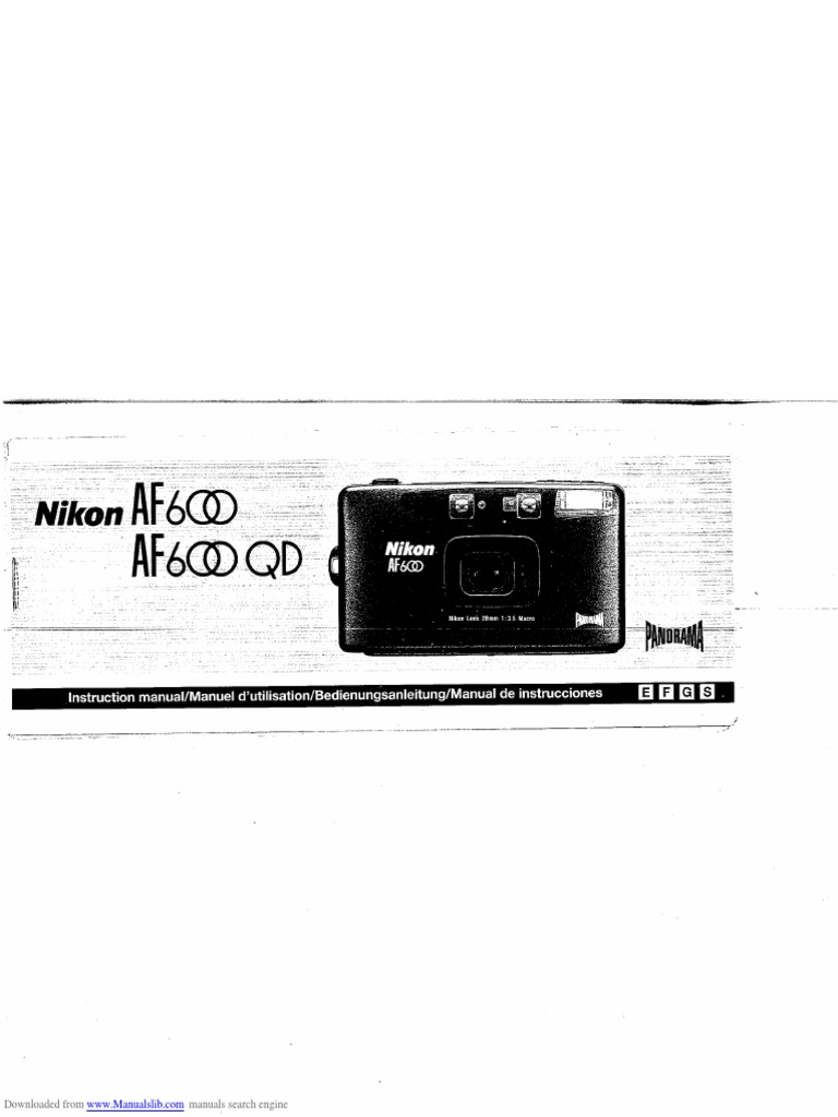 Specifications and Operation Manual for a 35mm Compact Camera with ...