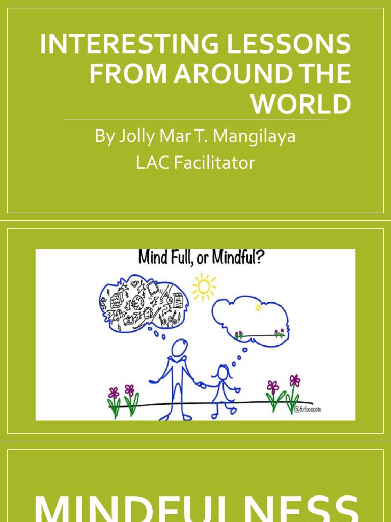 Interesting Lessons From Around The World | PDF | Psychological ...