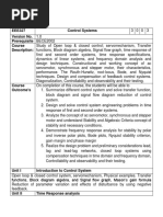 Control System Module 2 Notes | PDF | Control System | Systems Theory