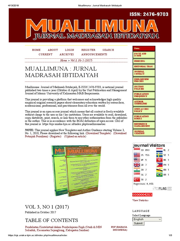Pengembangan Media Pembelajaran Matematika Berbasis Android Untuk Siswa SD/MI | PDF | Open ...