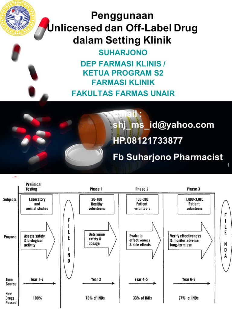 Penggunaan Obat Off-Label dan Unlicensed dalam Setting Klinik | PDF