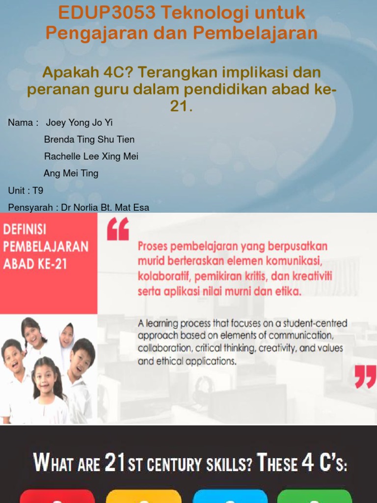 EDUP3053 Teknologi Untuk Pengajaran Dan Pembelajaran TUTORAL 1 | PDF