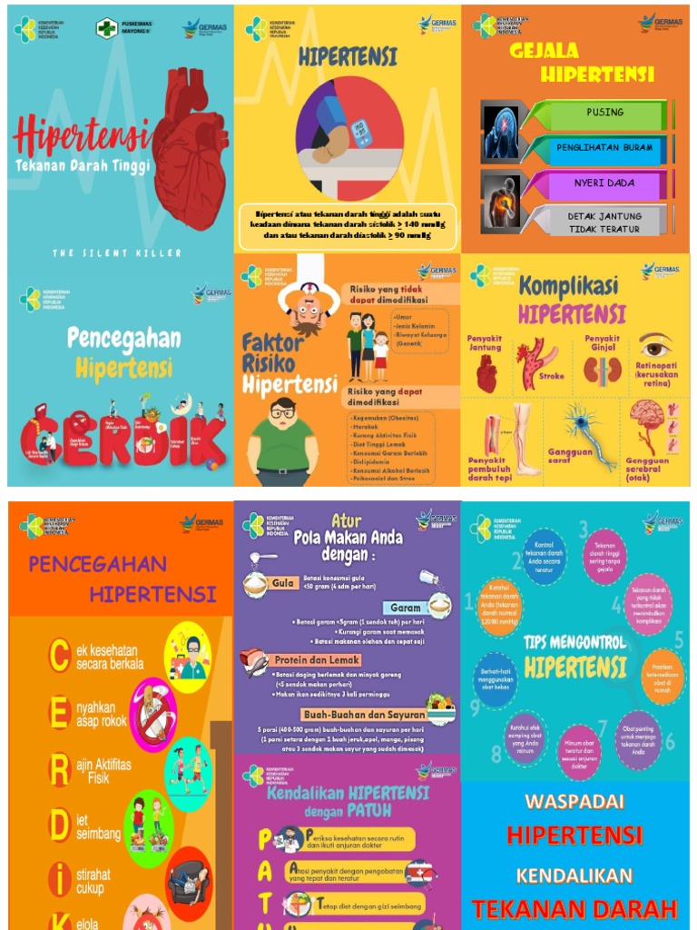 Leaflet Hipertensi | PDF