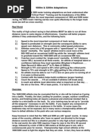 Hurdle Placement Heights | PDF | Track And Field | Sport Of Athletics