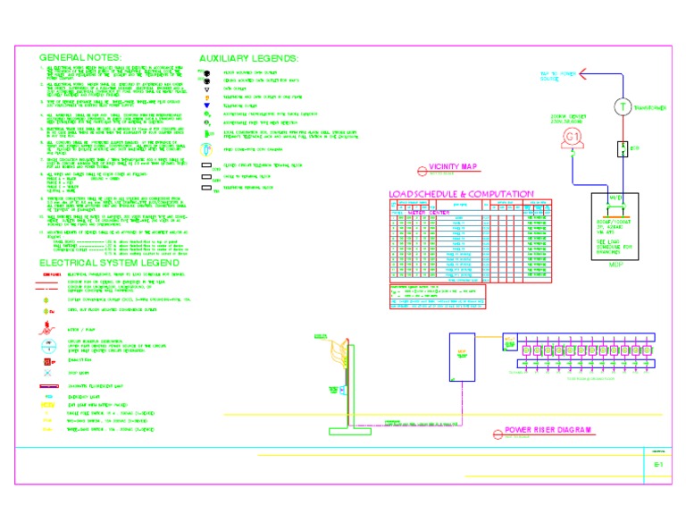Warehouse Electrical Plan Layout2 | PDF