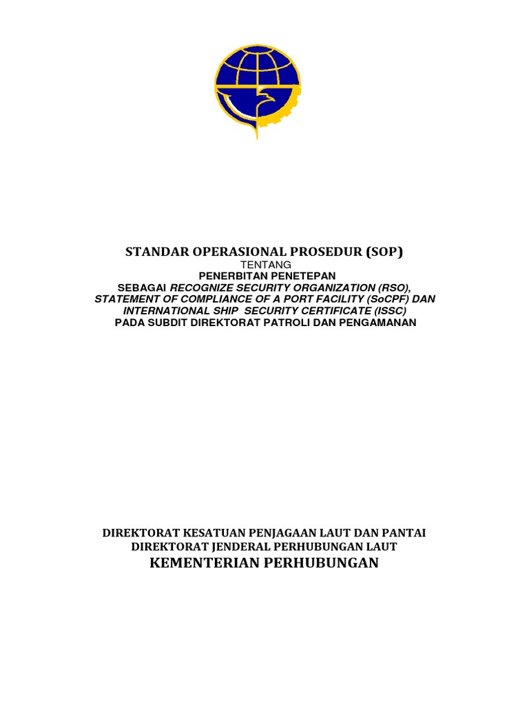Standar Operasional Prosedur | PDF