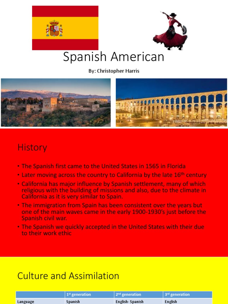 History and Culture of Spanish Americans | PDF | California | Spain
