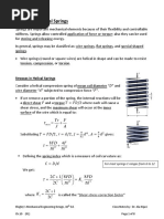 Formula sheet Ch14 | PDF | Gear | Stress (Mechanics)