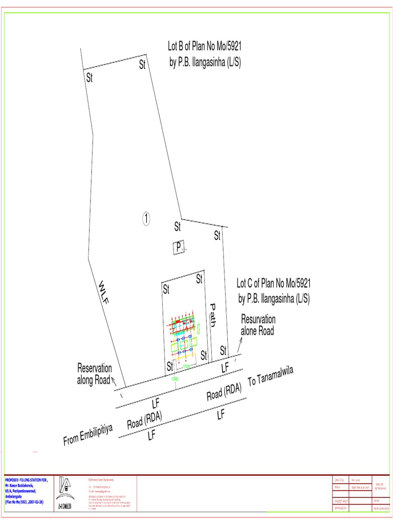 Site Layout for Dasal Banks Resuration | PDF