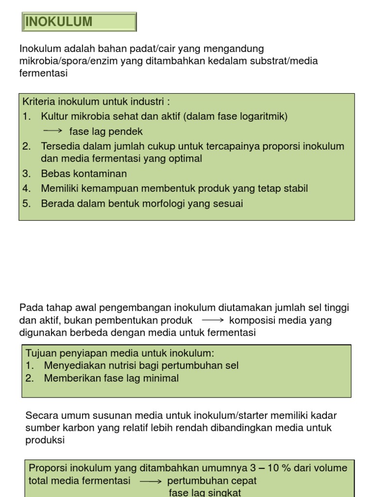 Inokulum Adalah Bahan Padat | PDF | Sains & Matematika