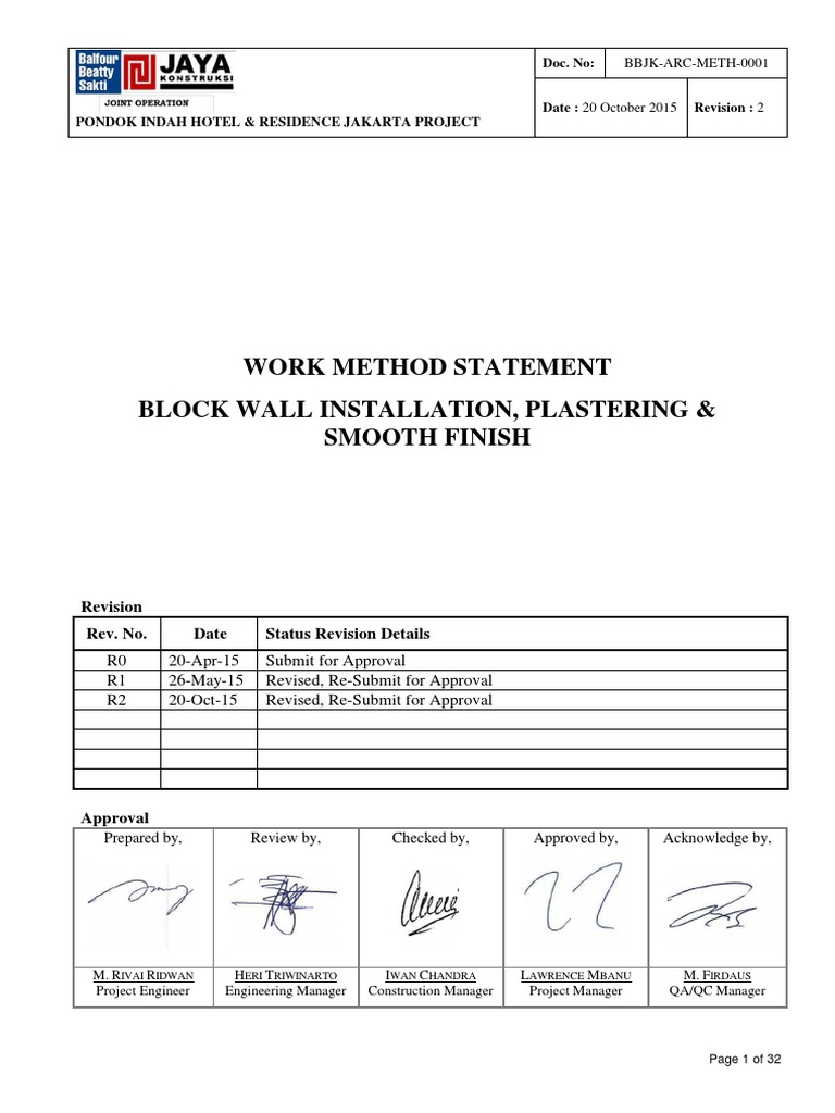 343603240-Work-Method-Statement-Block-Wall-Installation-Plastering-Smooth-Finish-R2.pdf ...