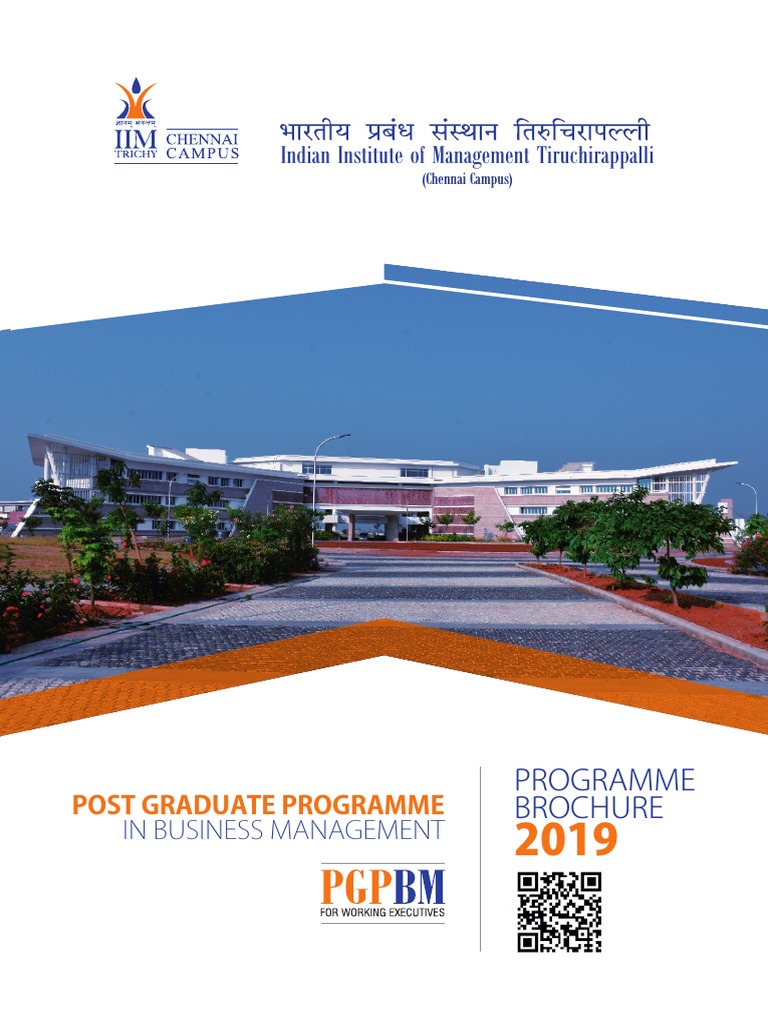 IIM Brochure 2019.Cdr | PDF | Economies | Business