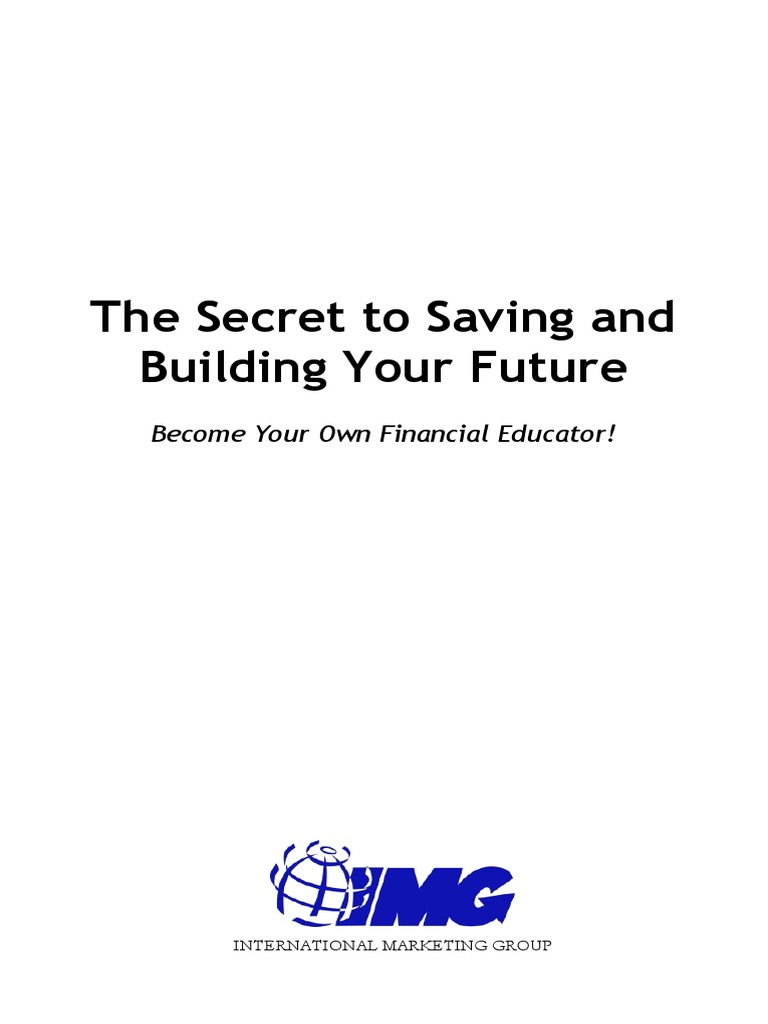 The Secret To Saving and Building Your Future | PDF | Health ...
