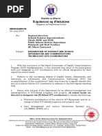 Sample Designation Ict Coordinator | PDF | Educational Technology | Communication