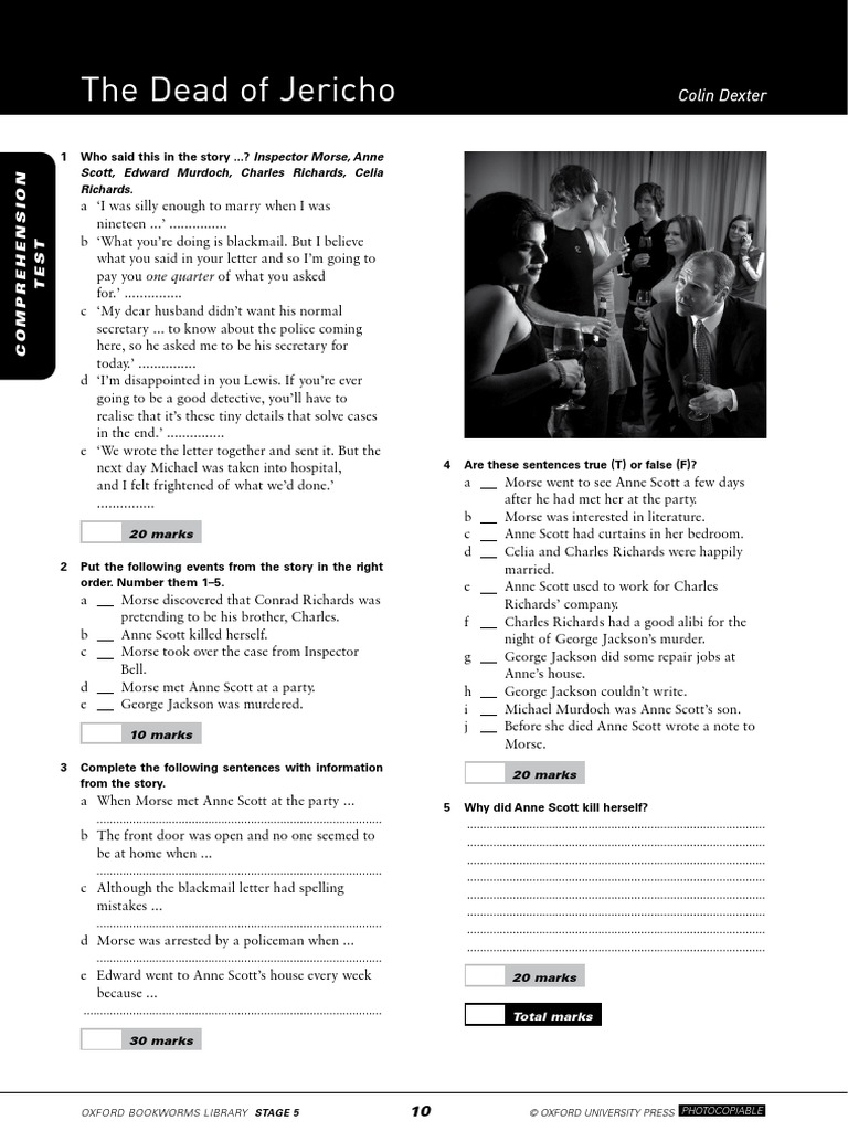 New Ob W Dead Jericho Test | PDF