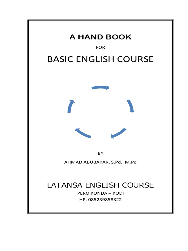 Cover-English Hand Book | PDF
