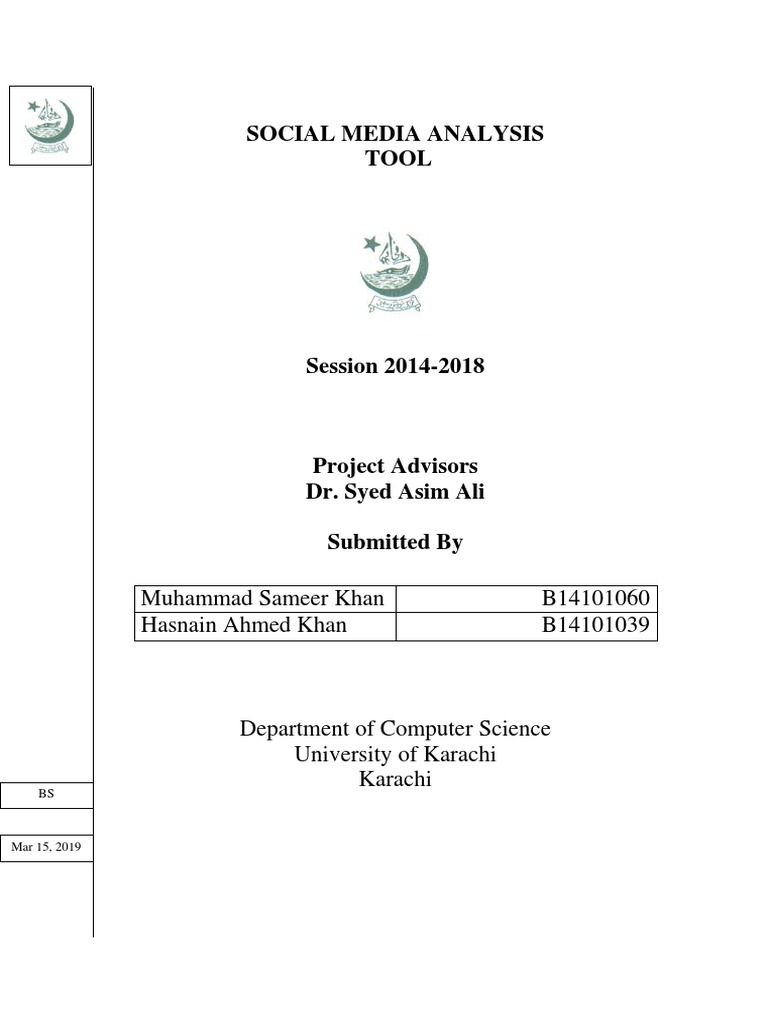 Social Media Analysis | PDF | Application Programming Interface | Competence (Human Resources)