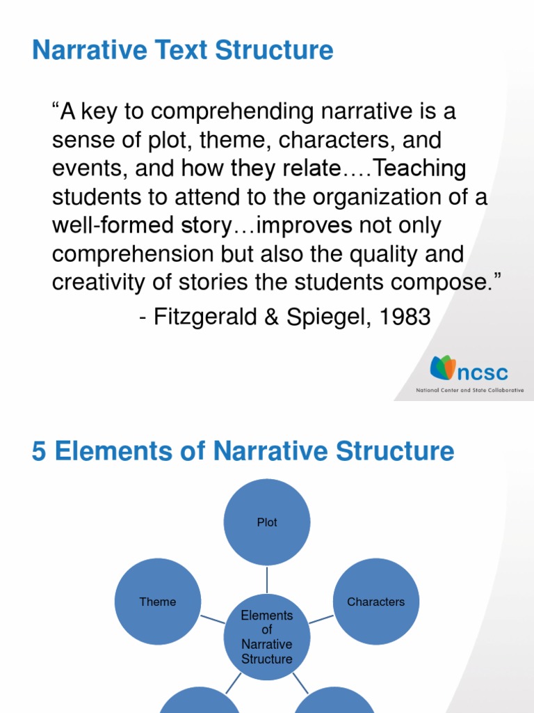 Narrative Text Structure PowerPoint | PDF | Narrative | Narration