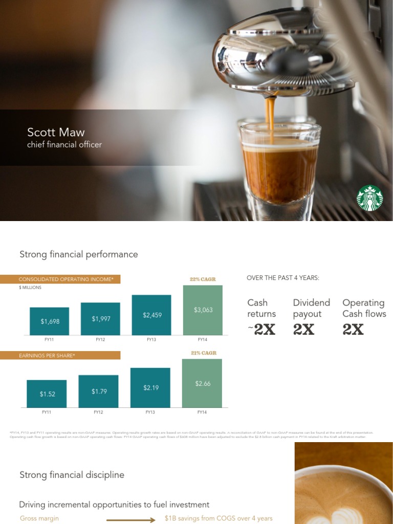 Starbucks 2014 Investor Day - Financial Overview | PDF | Revenue ...
