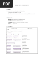 Grade 3 Detailed Lesson Plan Mathematics | PDF | Yarn | Lesson Plan