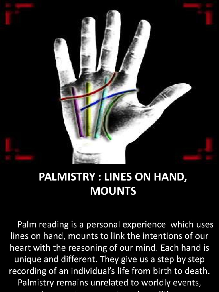 Palmistry Guide: Understanding Lines and Mounts on Your Hand | PDF | Nature