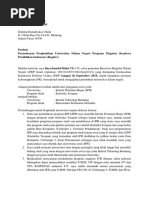 Contoh Surat Permohonan LoA | PDF | Karier & Perkembangan