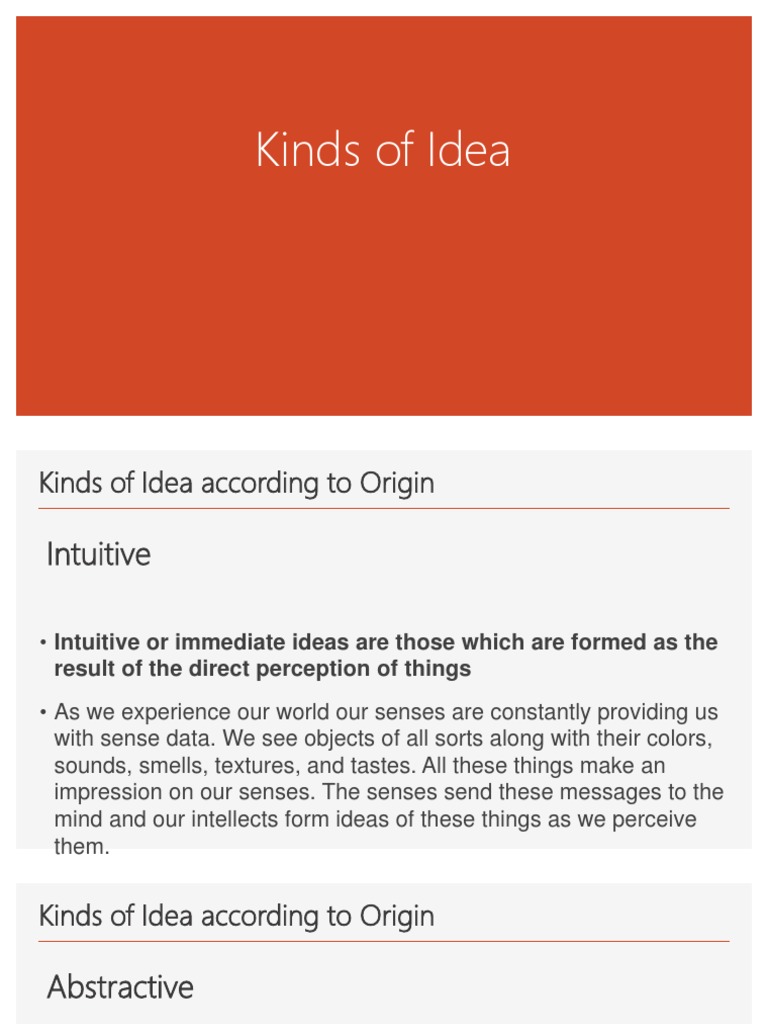 Idea Formation | PDF | Substance Theory | Chemical Elements