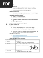 Lesson Plan: I. TOPIC: Balancing Chemical Equation | PDF