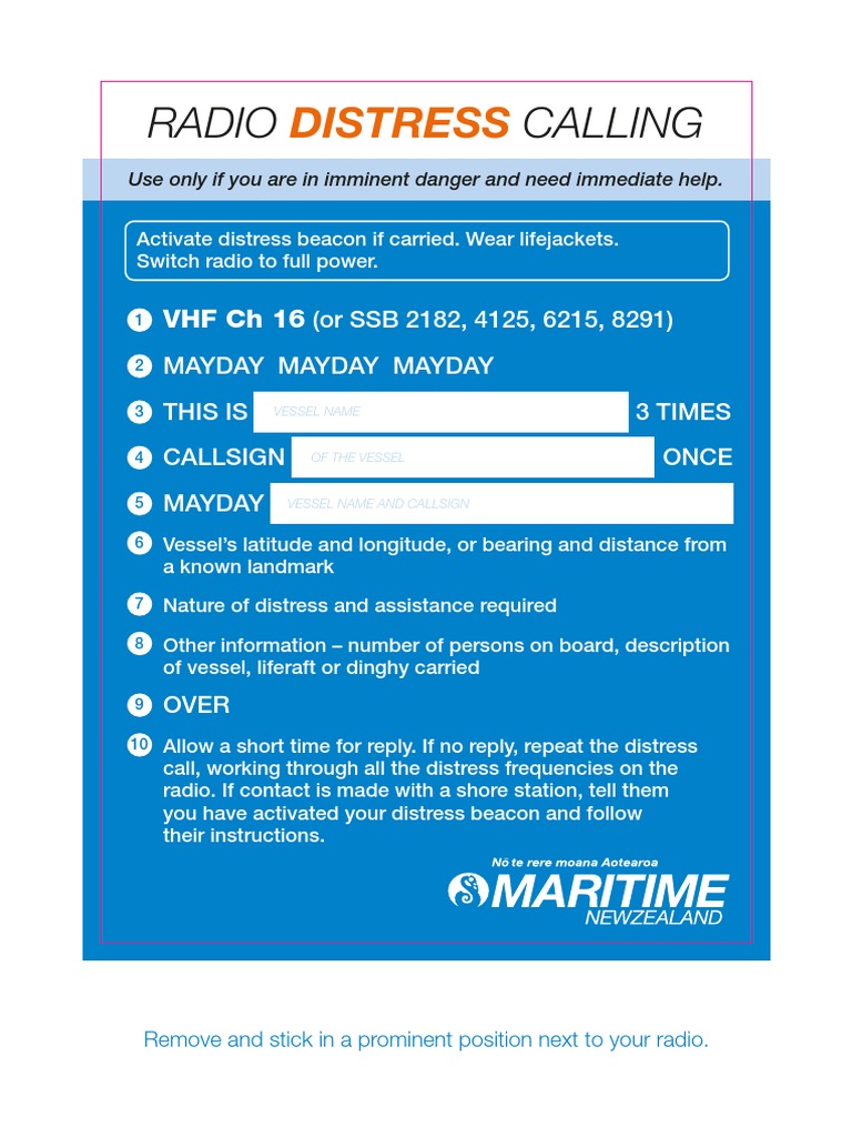 Distress Calling | PDF | Telecommunications | Telecommunications ...