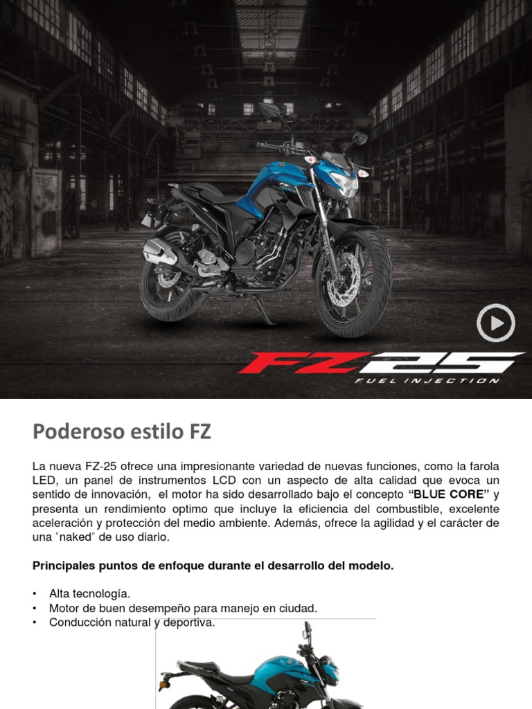 Curso Técnico FZ25 PDF | PDF | Diodo emisor de luz | Combustión